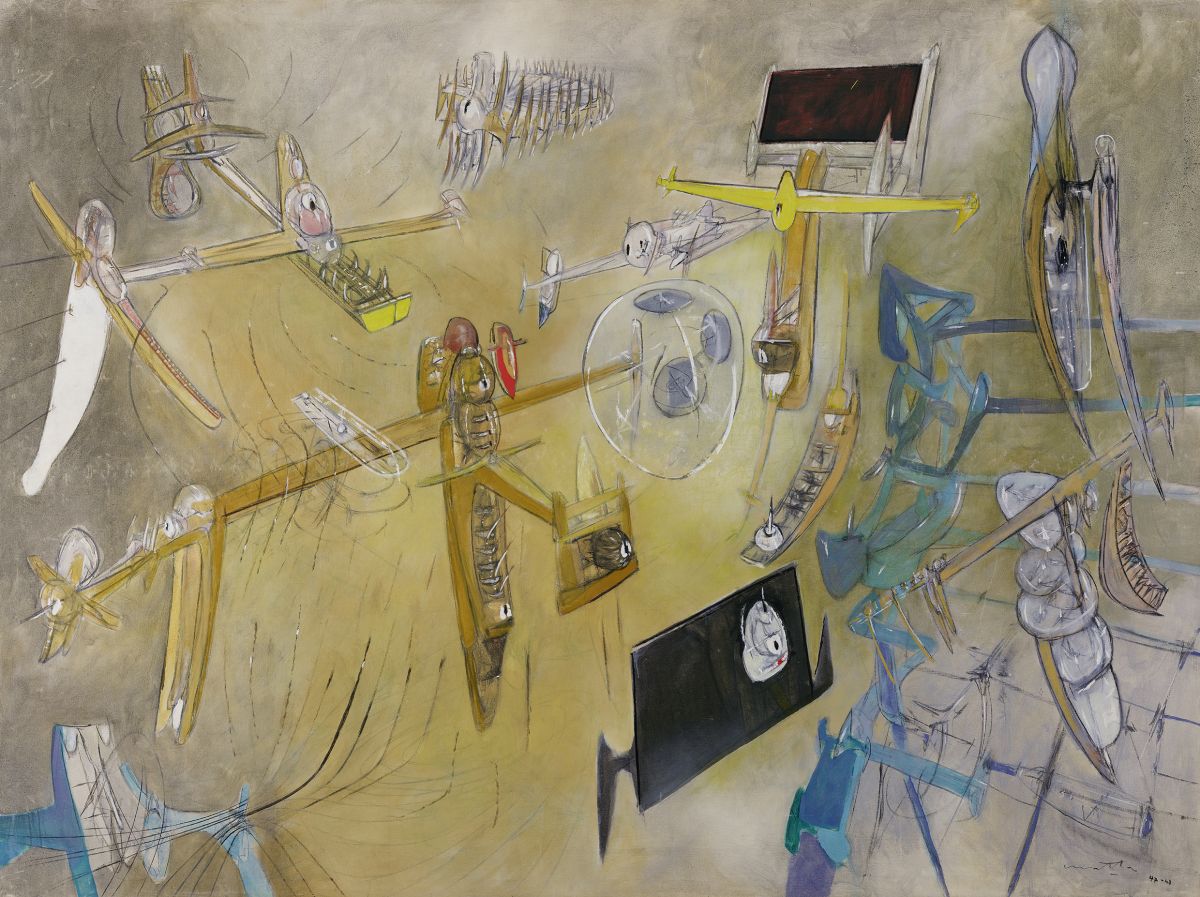 Roberto Matta, exposición en Viena - La Tempestad
